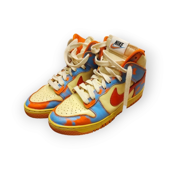 Nike | Shoes | Nike Mens Dunk High Sp 985 Orange Acid Wash | Poshmark